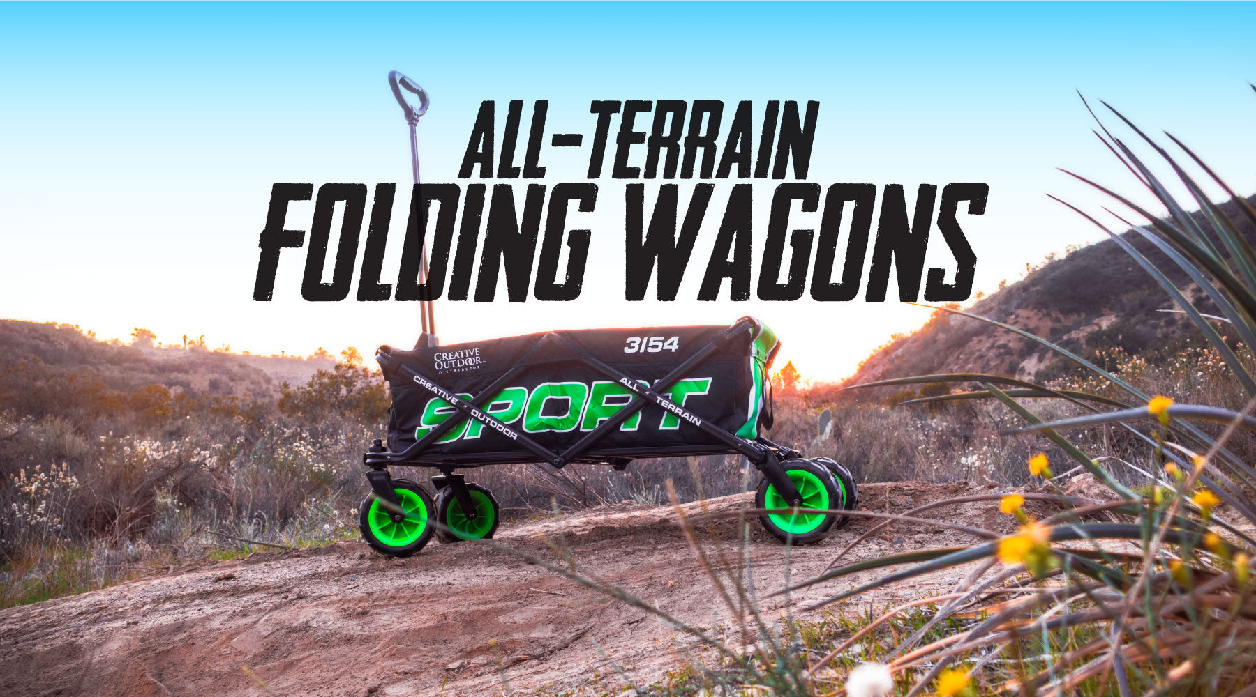 Innovative Folding Wagons & Custom Outdoor Strollers | Creative Wagons