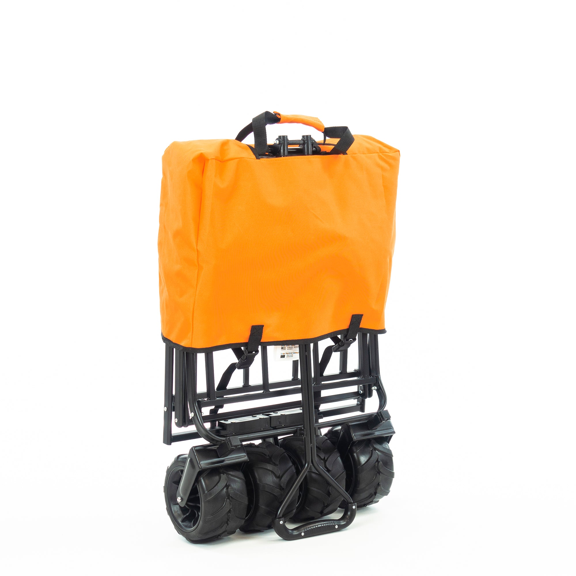 Two-Tone Hauler Wagon | All-Terrain Wagon | Orange – Creative Wagons