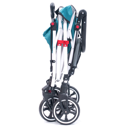 Creative outdoor wagon stroller with canopy | Teal – Creative Wagons
